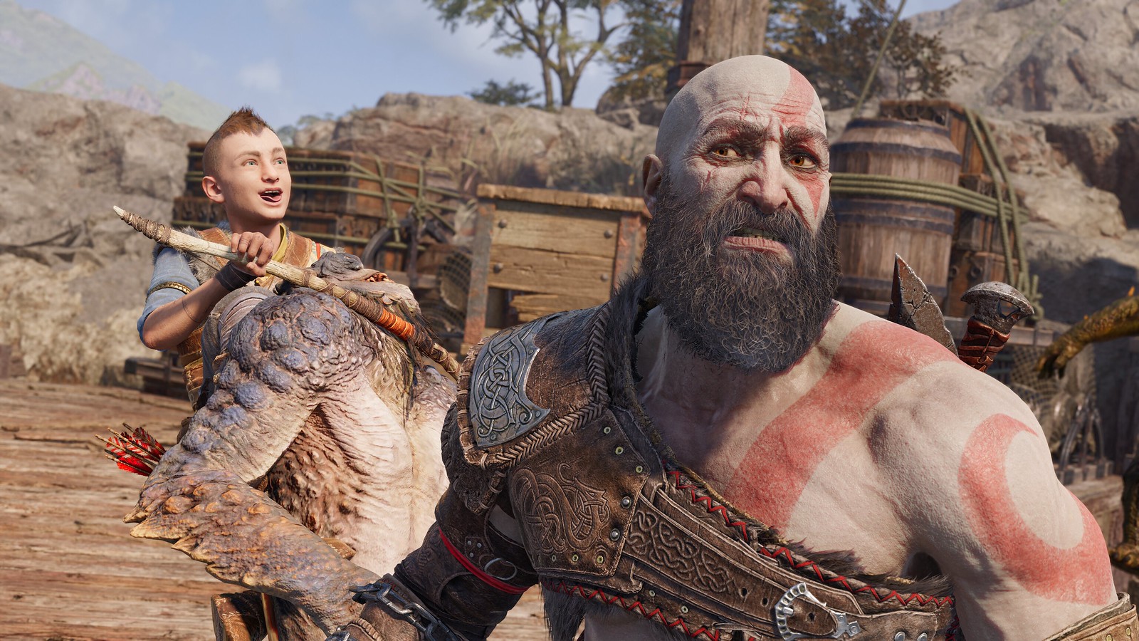 God of War Ragnarok ganha Modo Foto no PS4 e PS5