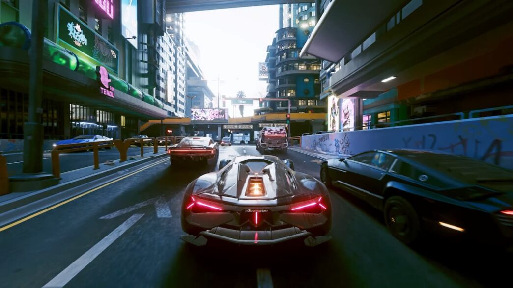 Cyberpunk 2077 tem visual supremo com path tracing e mods