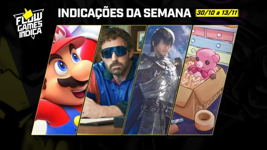 Flow Games Indica #12: Air, Unpacking, Mario Wonder e mais!