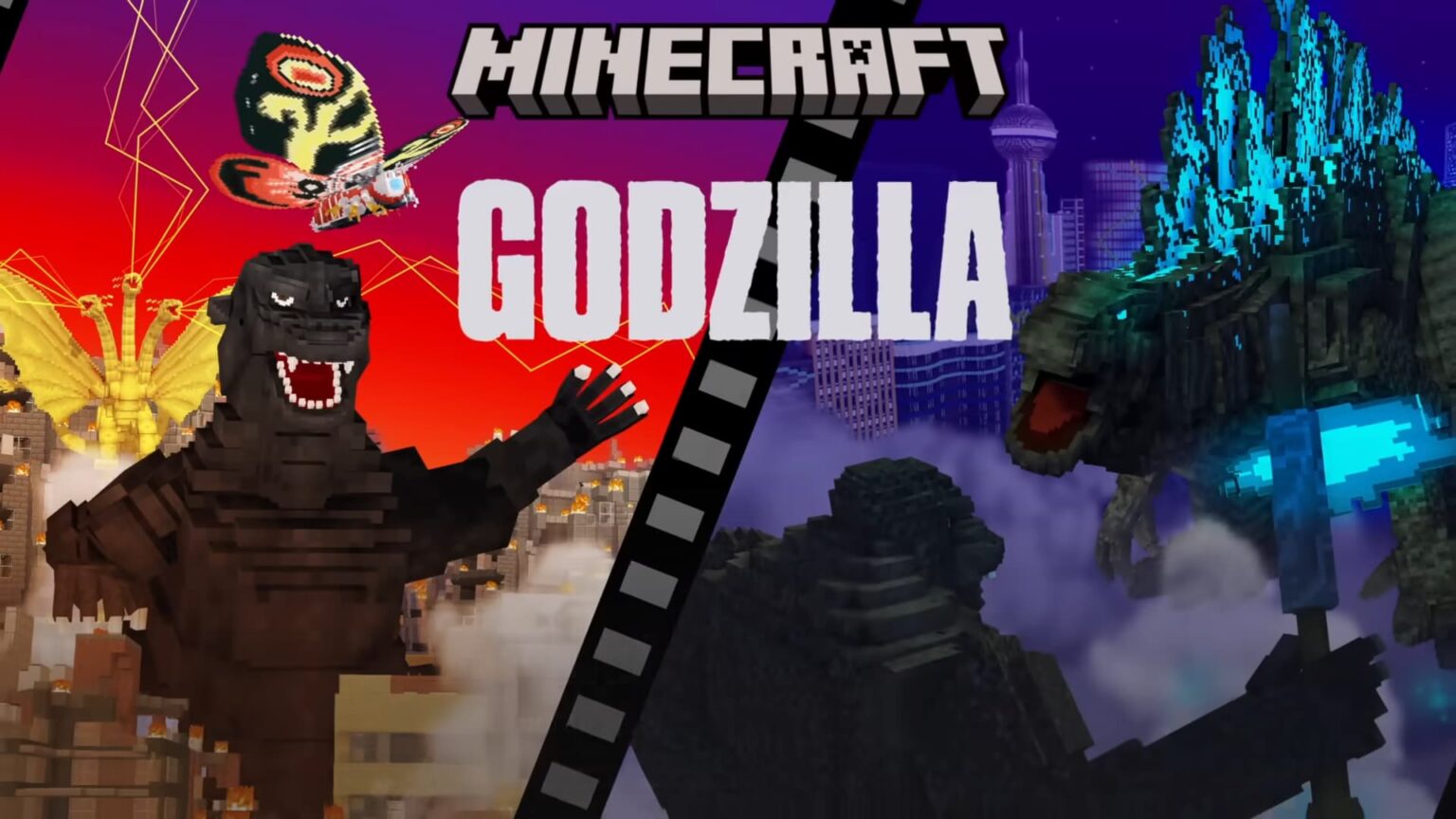 Minecraft ganha DLC imperdível do Godzilla; veja o trailer