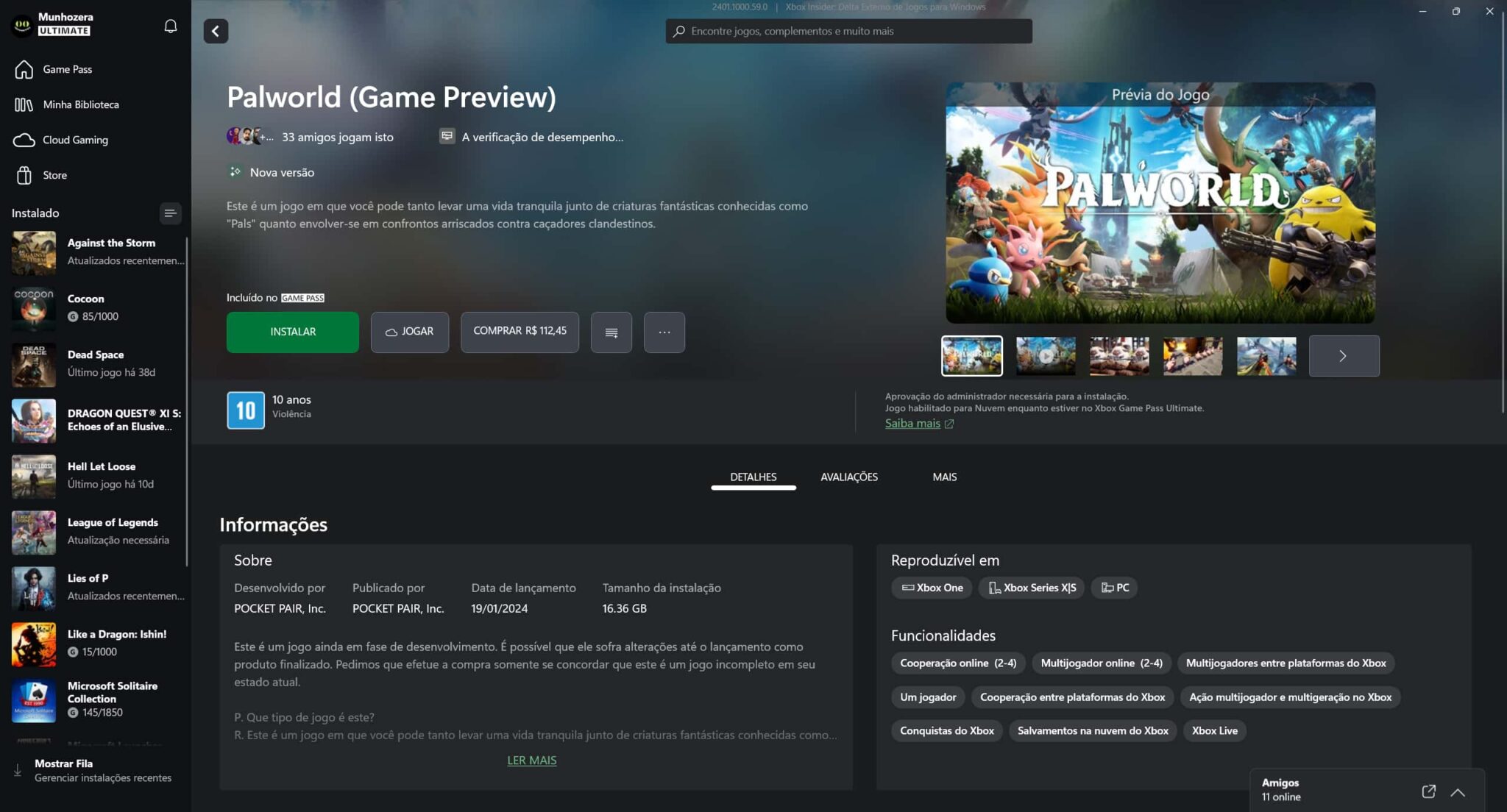 Palworld: há diferenças entre Steam e Game Pass/Xbox?