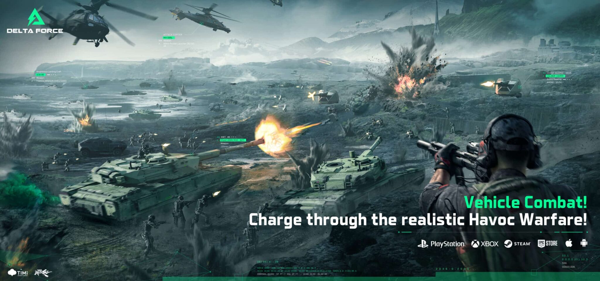 Delta Force Hawk Ops ganha gameplay e será 100% free to play
