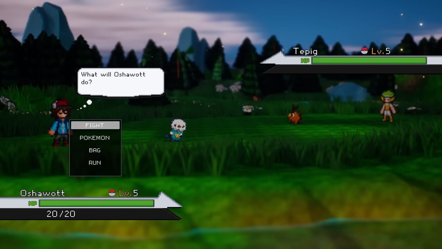 Pokémon Black/White é recriado no estilo HD-2D e fica lindo