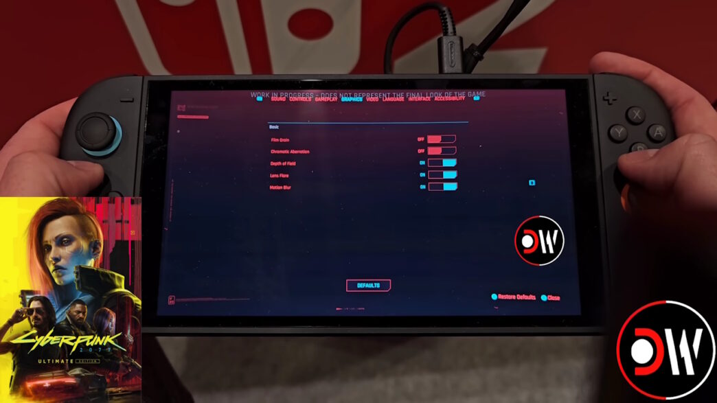 Cyberpunk 2077 roda melhor no Switch 2 que no Steam Deck