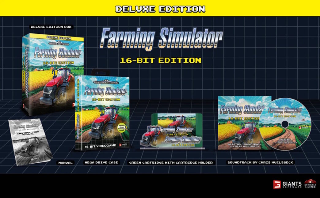 Farming Simulator ganha versão oficial para Mega Drive