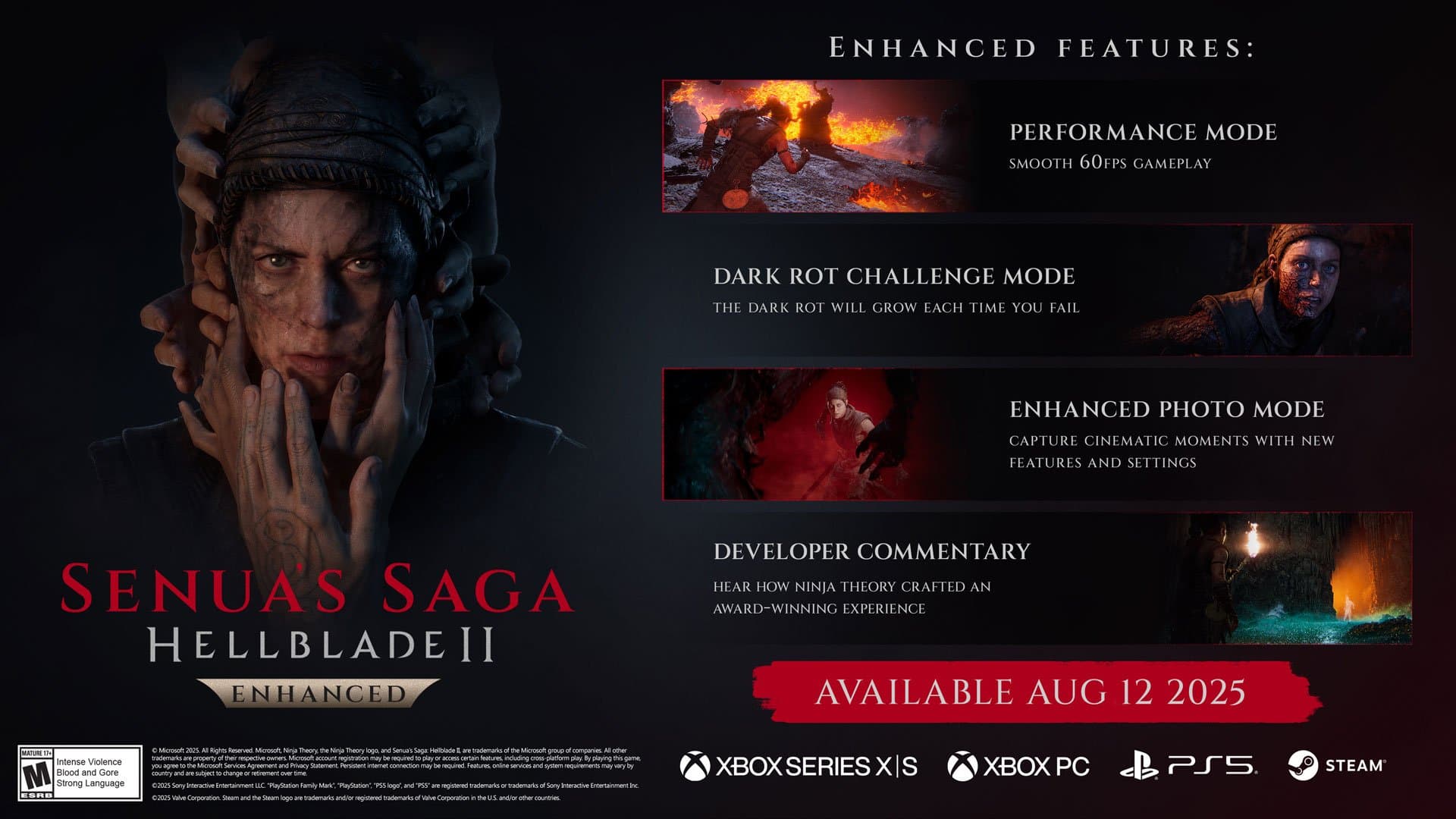 Hellblade 2 ganha data para agosto no PS5 (e terá melhorias)