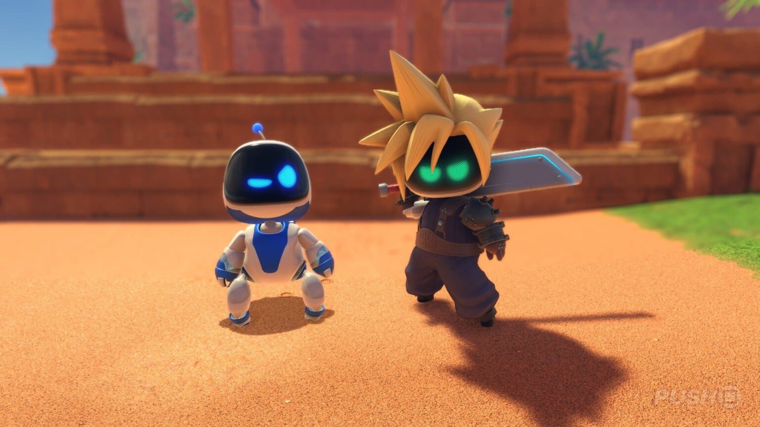Astro Bot ganha update com 5 telas novas e Square Enix