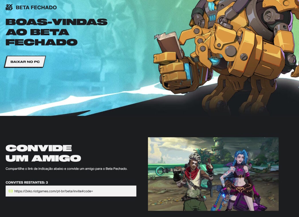 2XKO: como convidar amigos para jogar o beta fechado