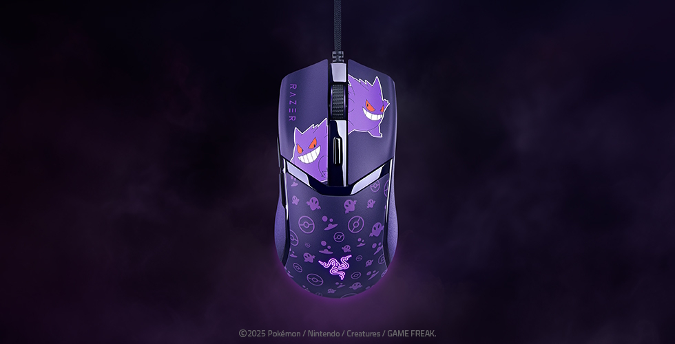 Razer lançará mouse e mousepad estrelando Gengar